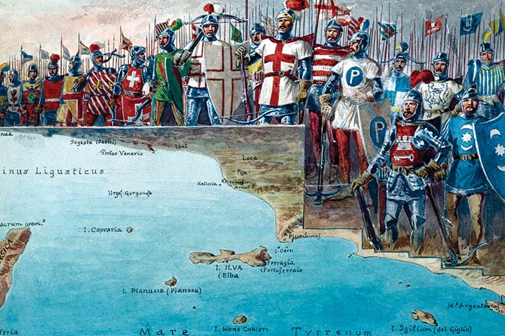 Genoa begins five centuries of rule after historic naval battle ...